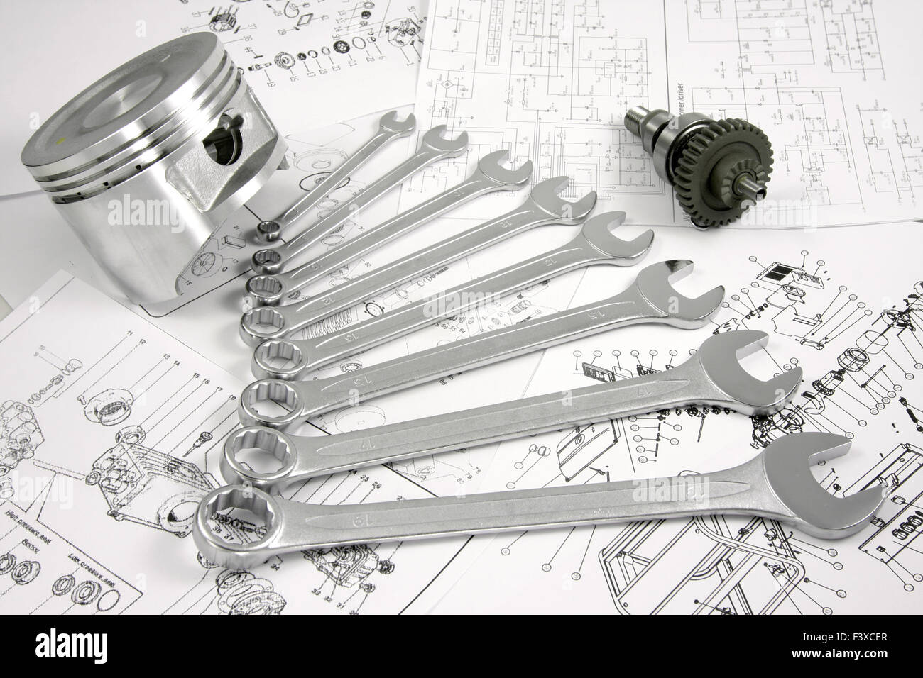 Details on the drawing Stock Photo - Alamy