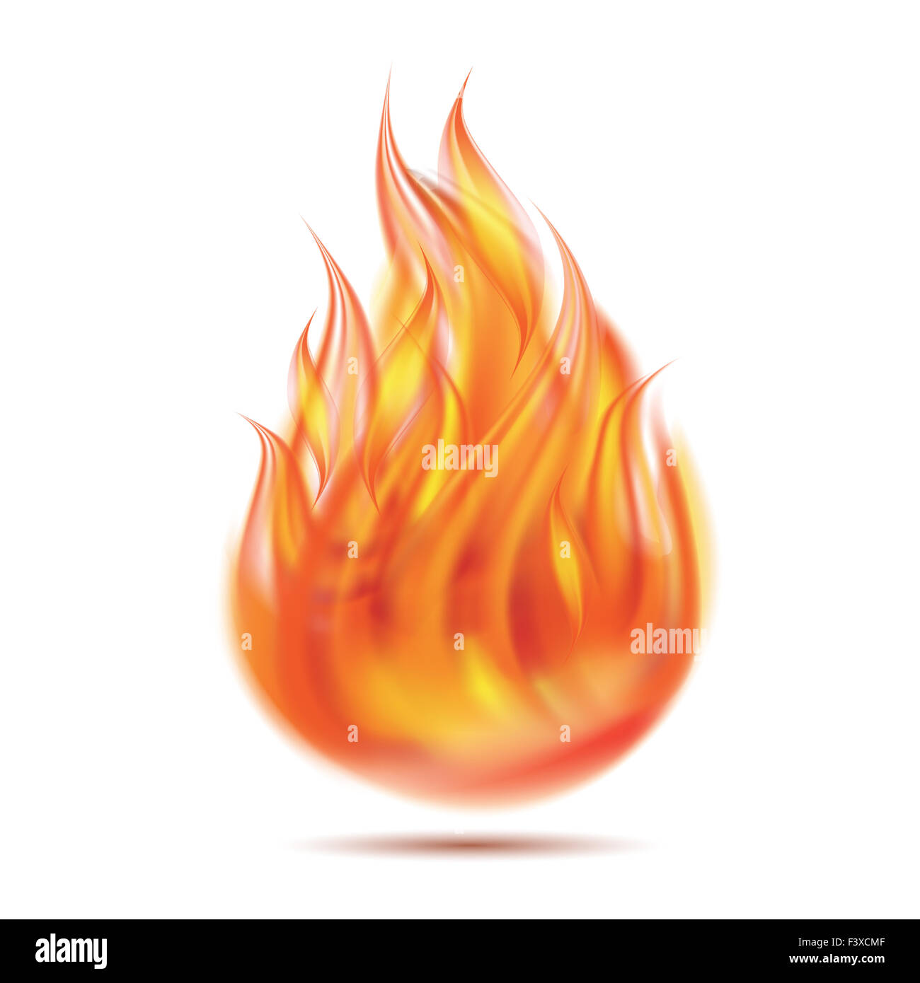 Symbol of fire Stock Photo - Alamy
