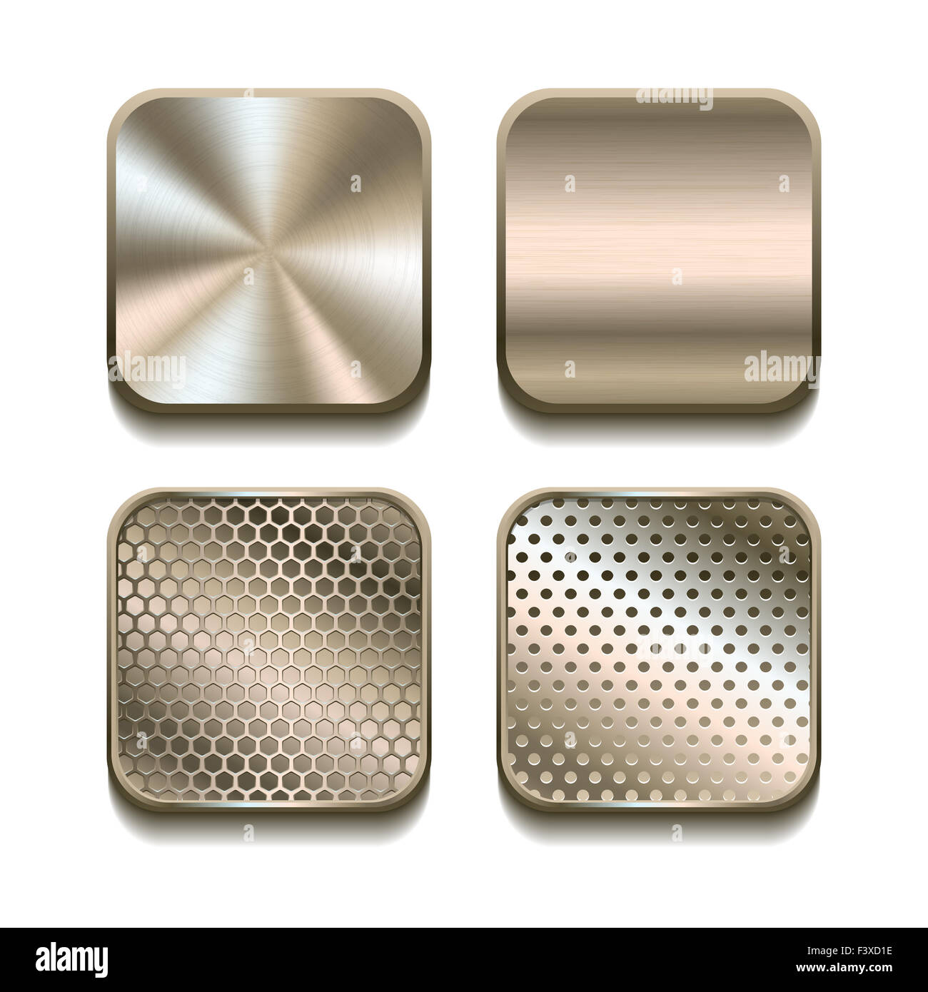 Metal icon hi-res stock photography and images - Alamy