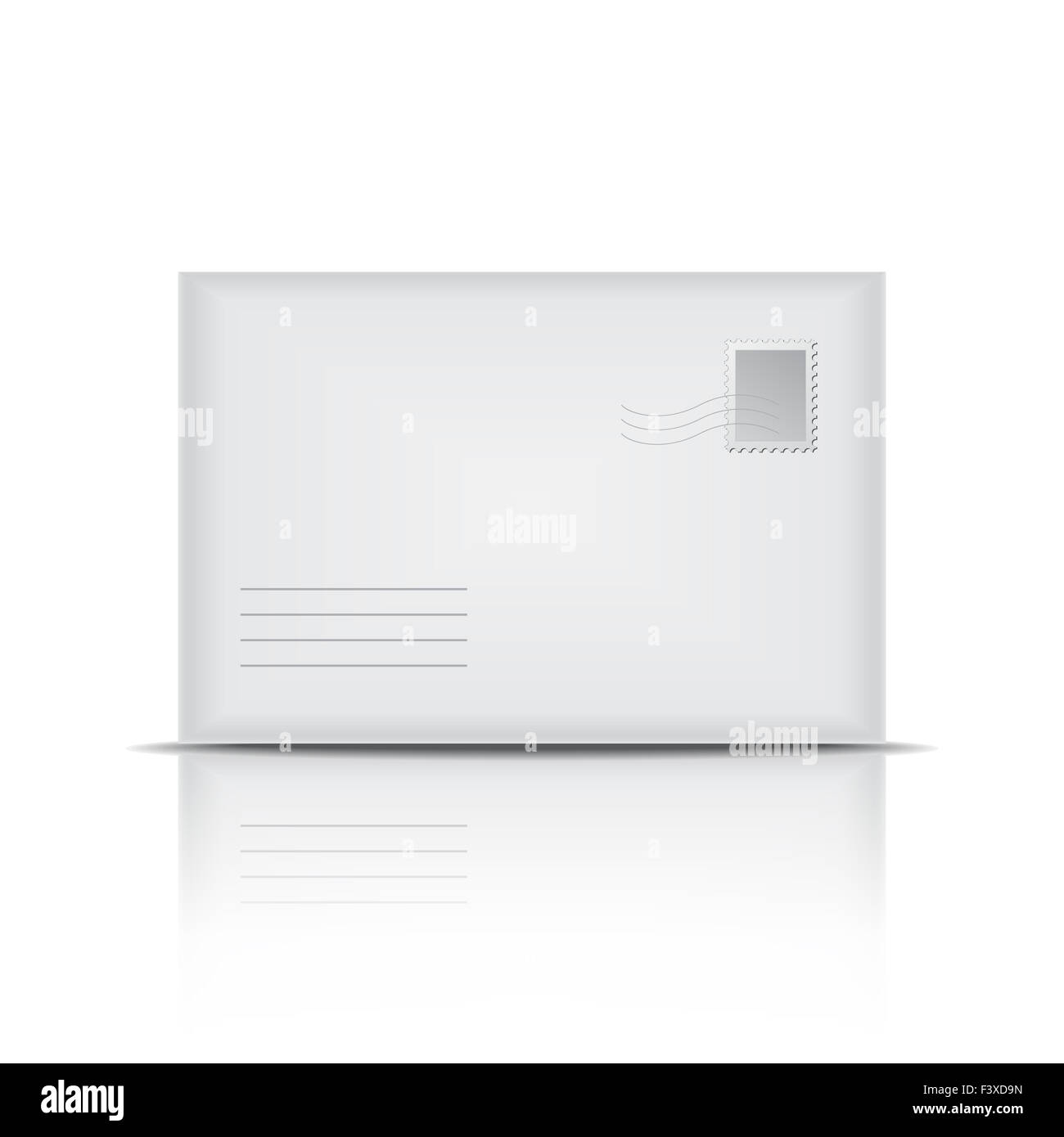 White envelope clipart hi-res stock photography and images - Alamy