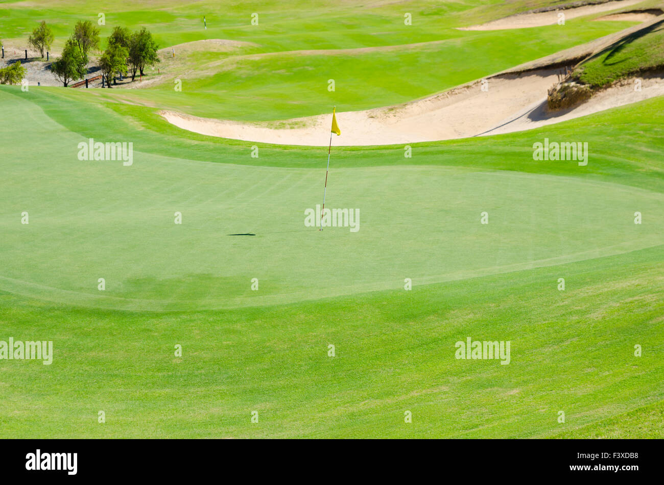 Golf field hi-res stock photography and images - Alamy