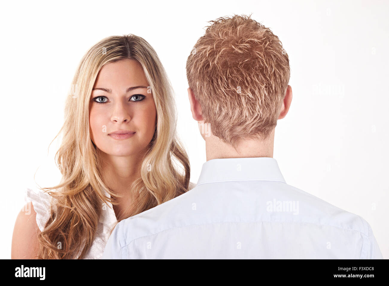 couple front back Stock Photo - Alamy