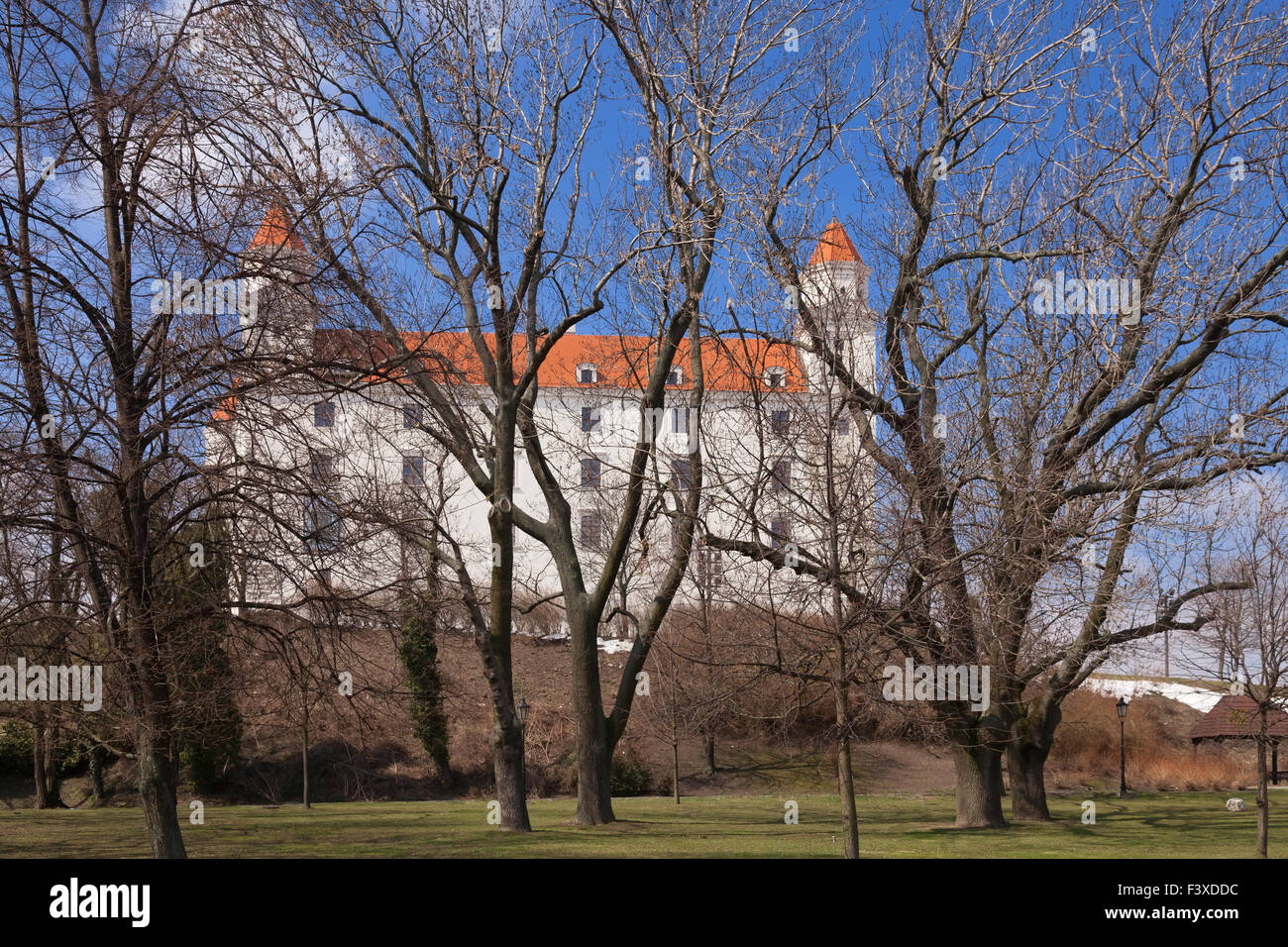 Stary Hrad - ancient castle Stock Photo - Alamy