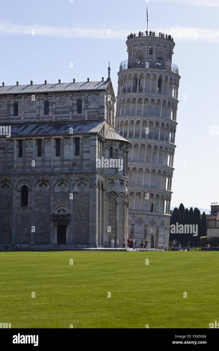 The leaning tower of Pisa Stock Photo - Alamy