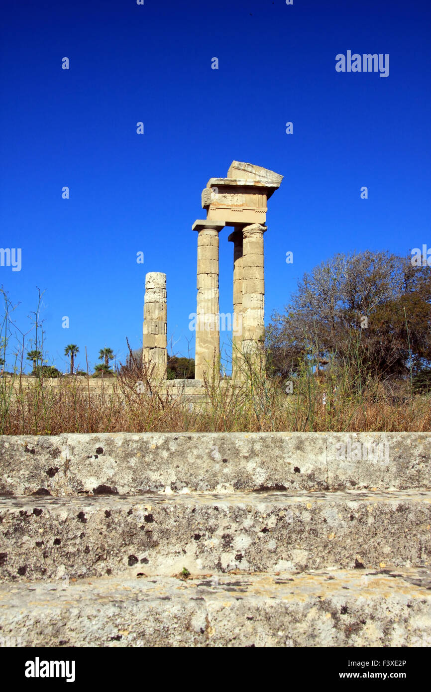 Rhodes acropolis hi-res stock photography and images - Alamy