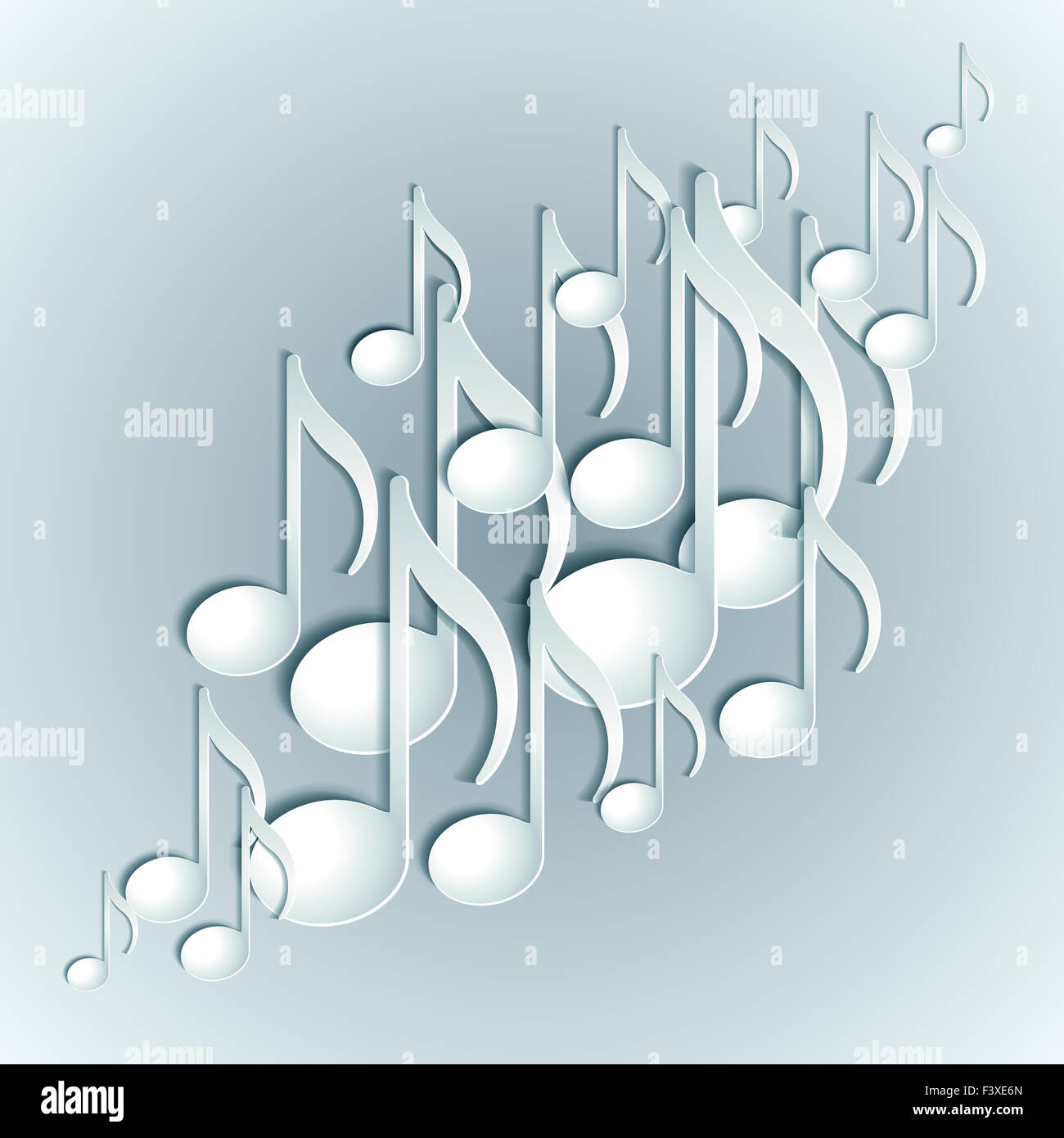 Music note background design Stock Photo - Alamy
