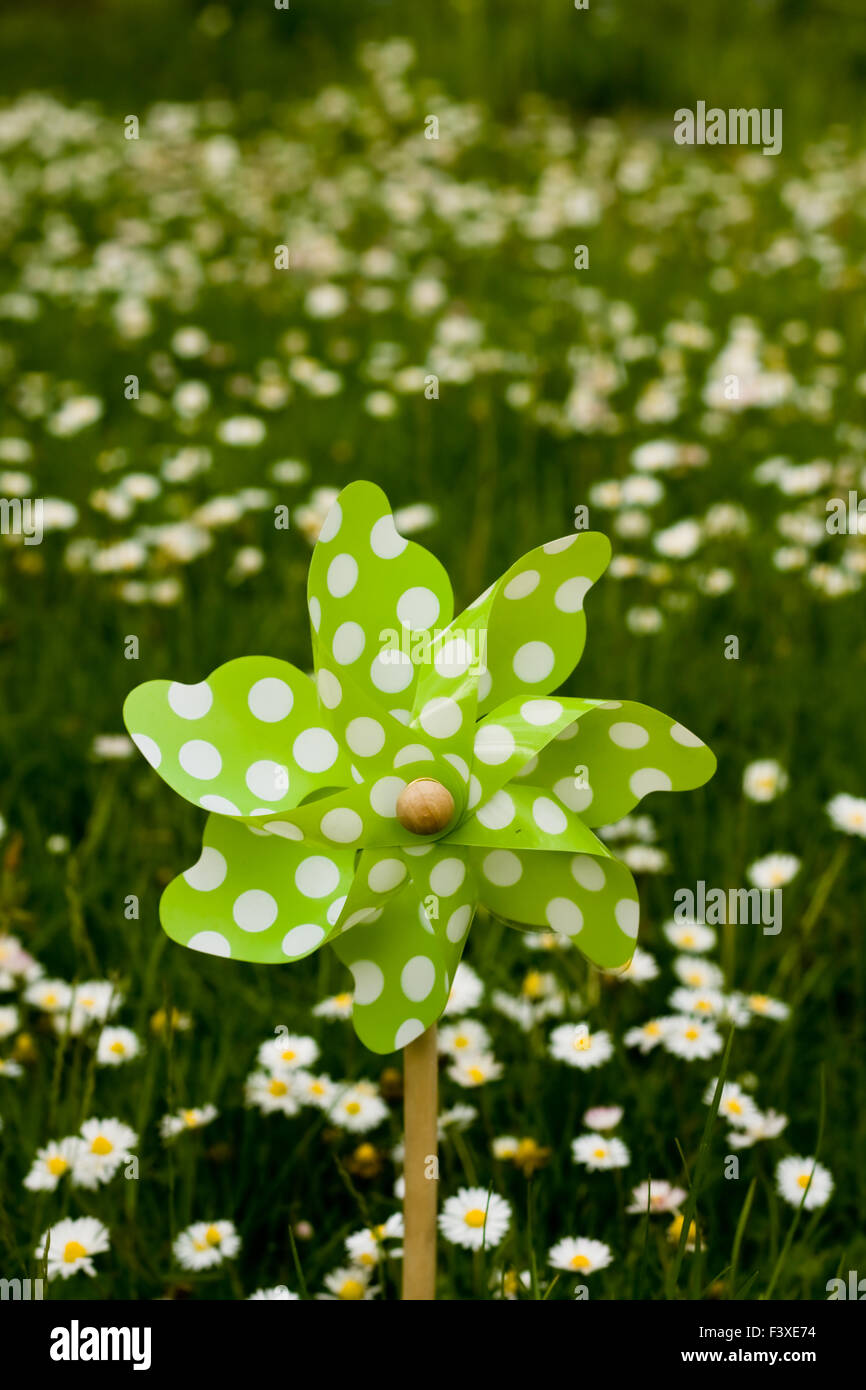 Windmill and flowers hi-res stock photography and images - Alamy