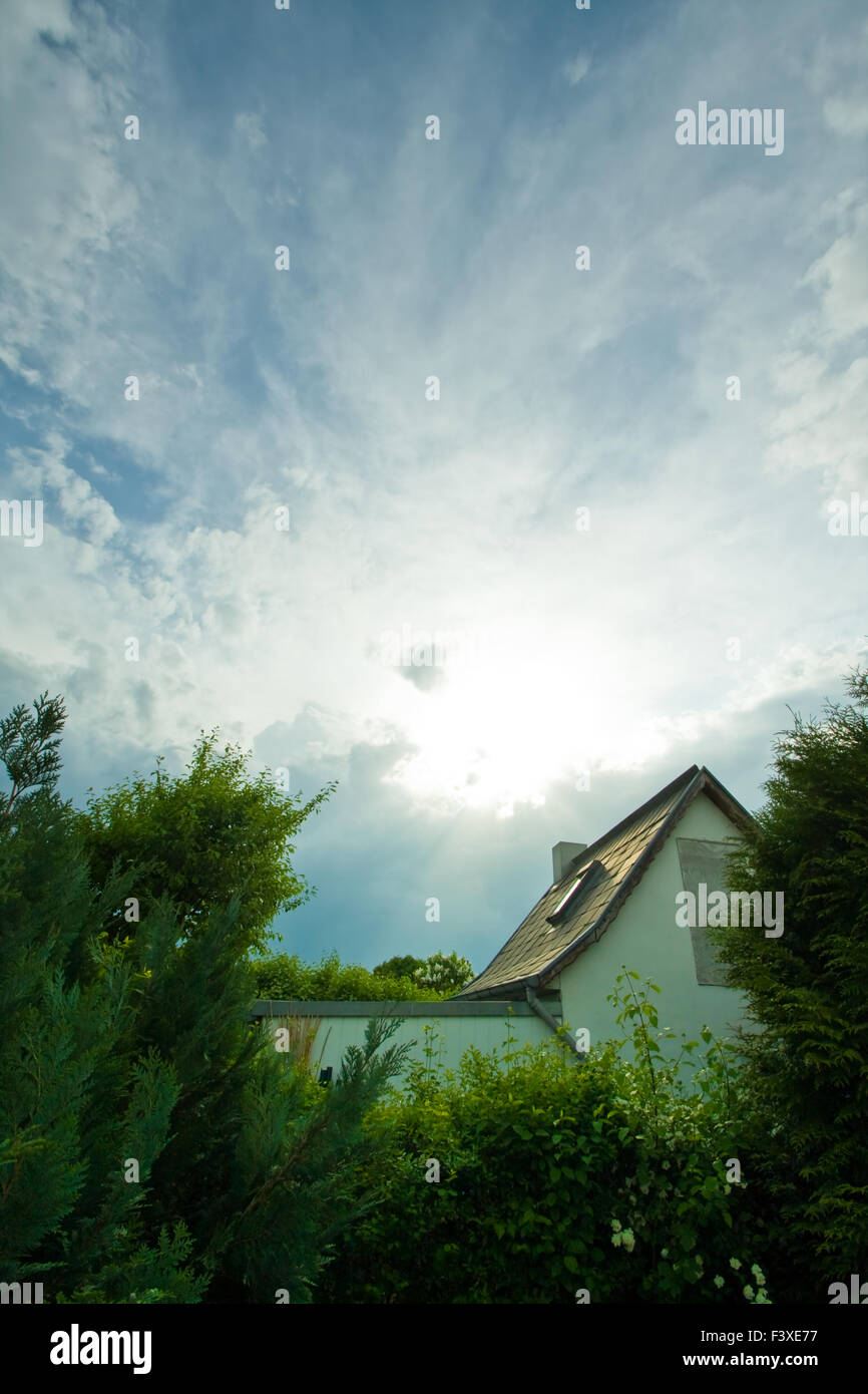 garden house, heaven Stock Photo - Alamy