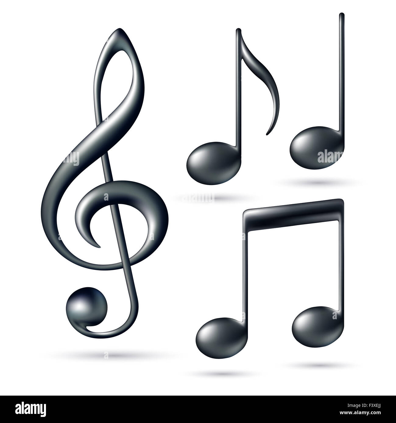 Treble clef notes hi-res stock photography and images - Alamy