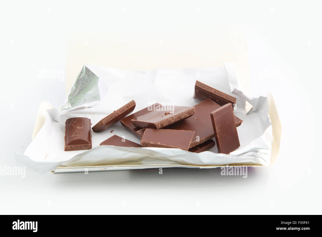 Chocolate bar wrapper paper hi-res stock photography and images - Alamy