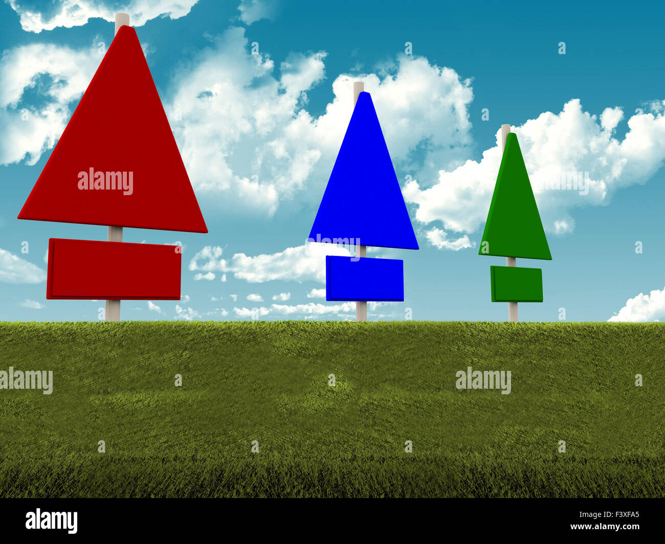 rgb sign board Stock Photo - Alamy