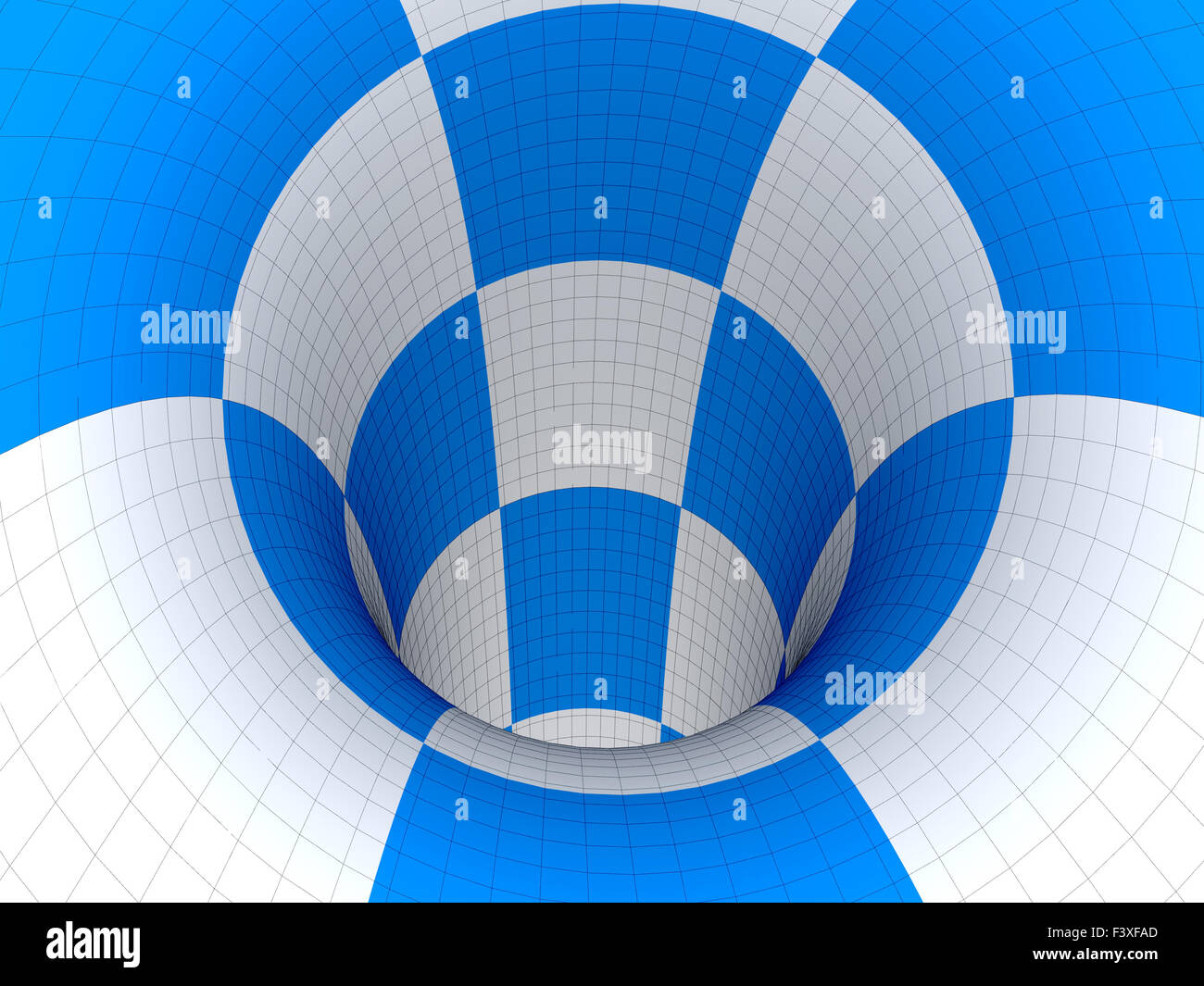 3d checkers tunnel Stock Photo - Alamy