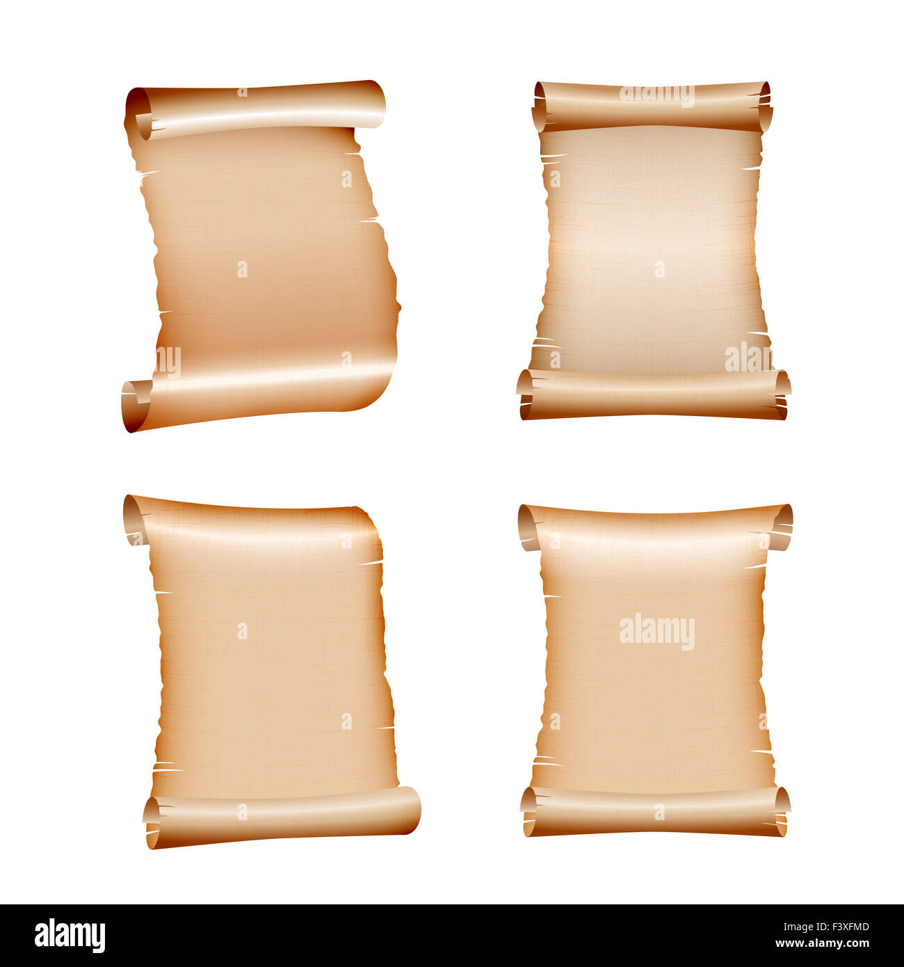 Scrolls papyrus hi-res stock photography and images - Alamy