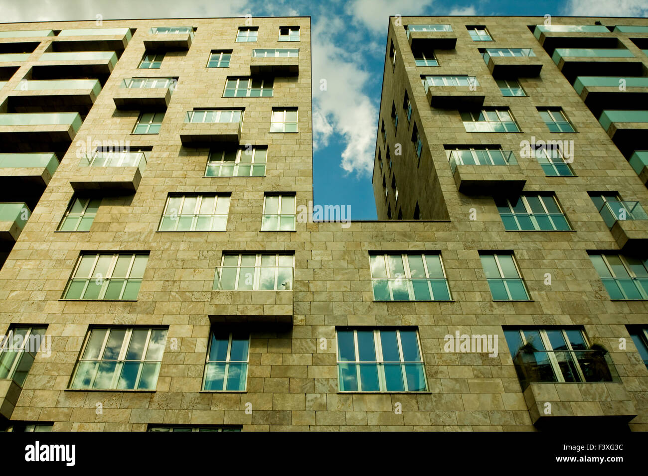 veneer, building, windows Stock Photo - Alamy