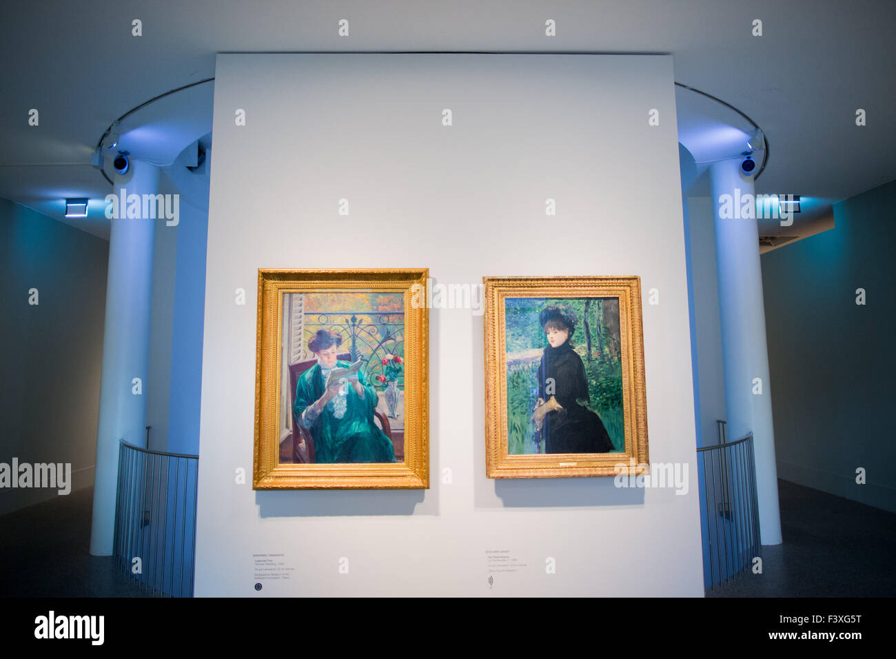Bonn, Germany. 07th Oct, 2015. The images 'Reading woman' from 1908 by ...