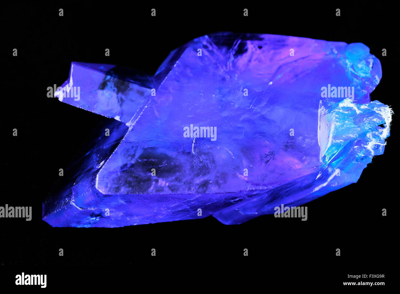 Crystals of blue vitriol - Copper sulfate Stock Photo - Alamy