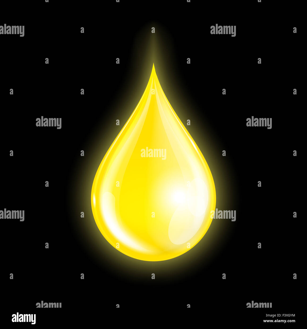 Drop of oil Stock Photo - Alamy