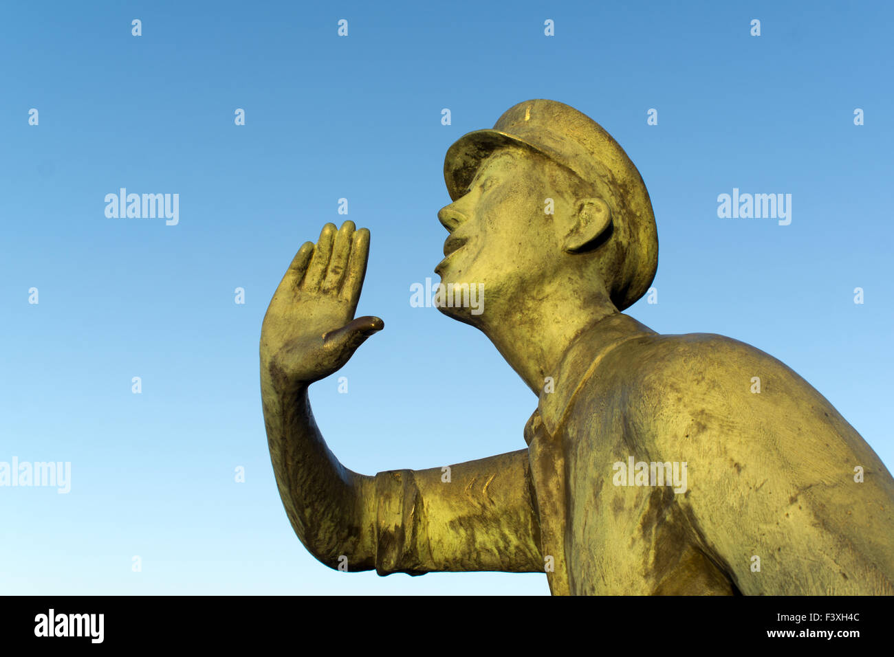 Rufer statue Lauenburg Stock Photo - Alamy