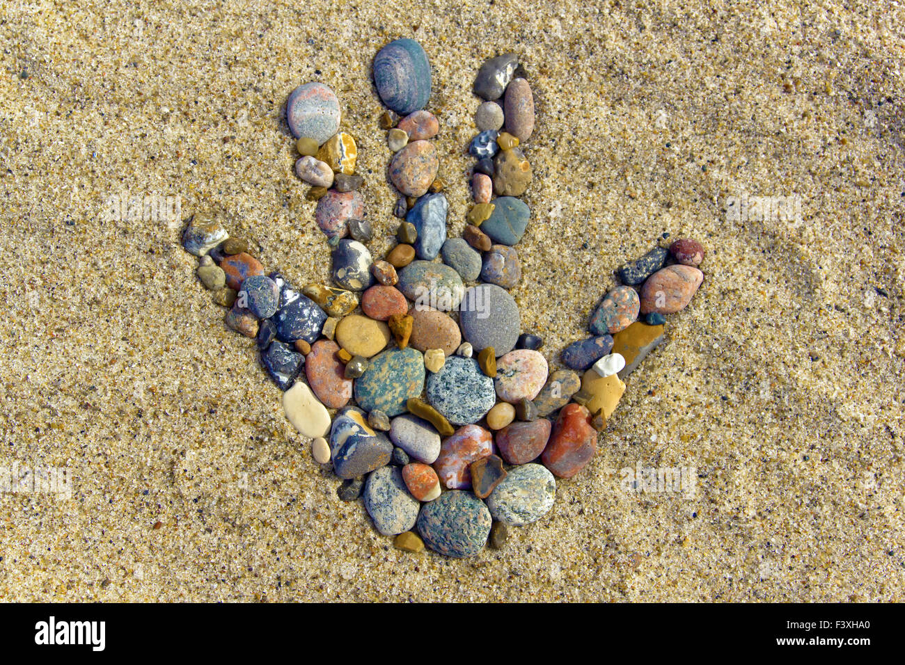 Stone Hand III Stock Photo - Alamy