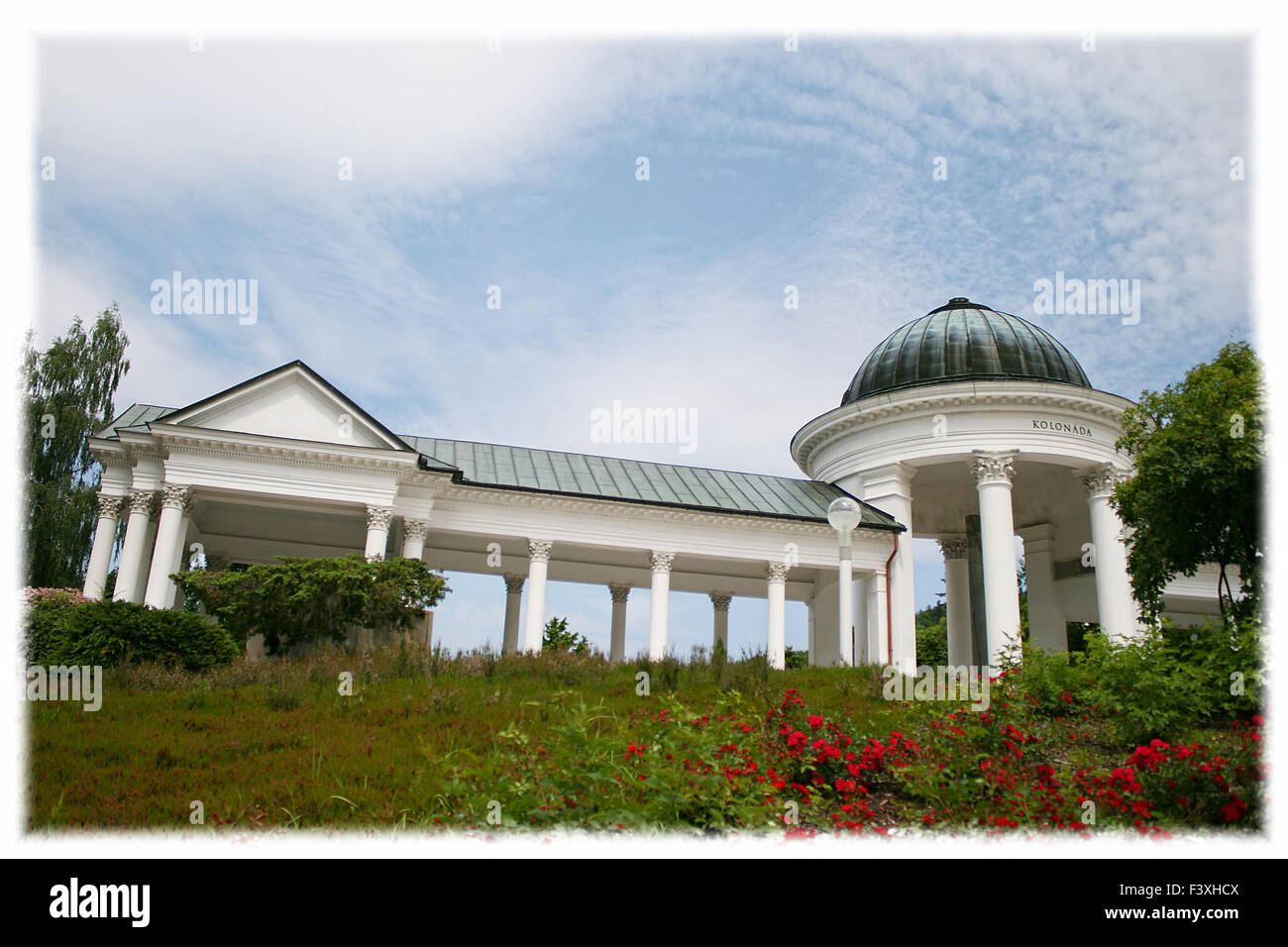 Czech colonnade spa architecture hi-res stock photography and images ...