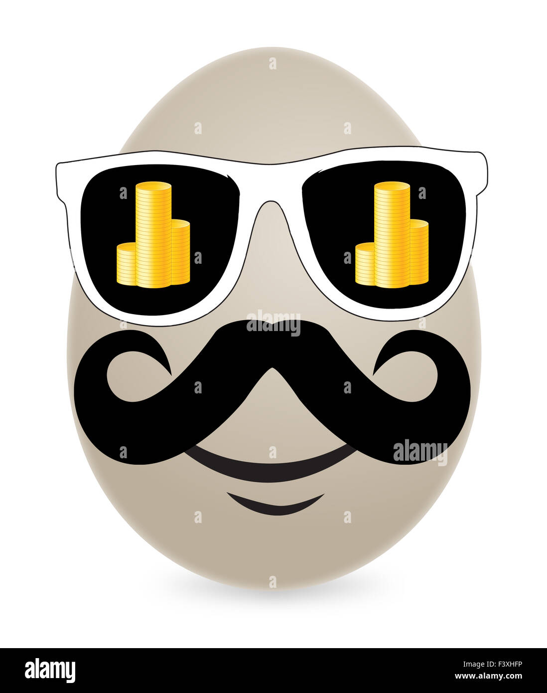 egg with money Stock Photo - Alamy