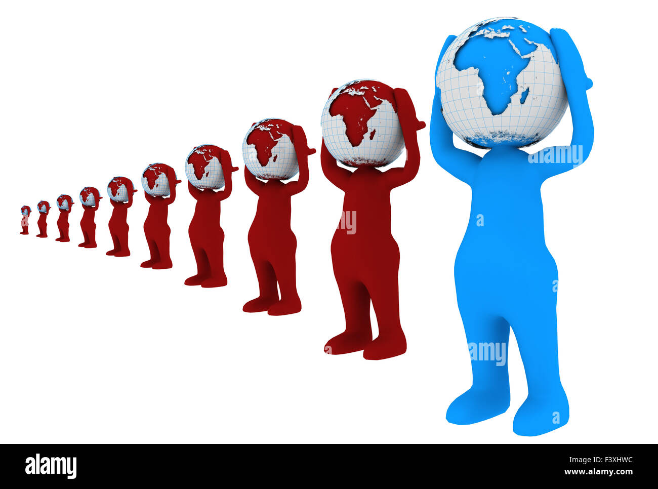 3d people man hi-res stock photography and images - Alamy