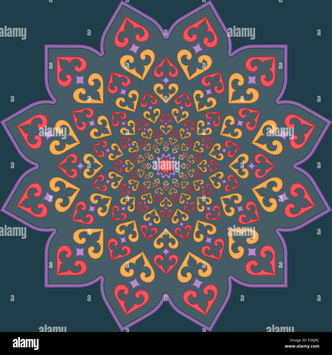 vector Traditional Muslim ornament Stock Vector Image & Art - Alamy