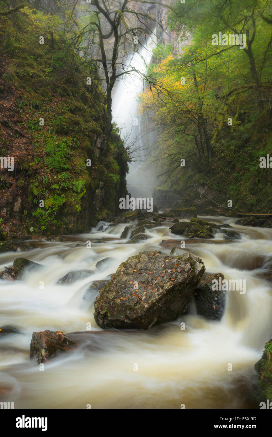 Grey mares waterfall kinlochleven hi-res stock photography and images ...