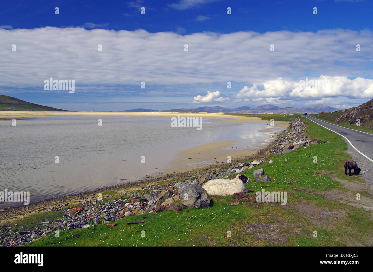 Tidal landscape on the outer Hebrides Stock Photo - Alamy