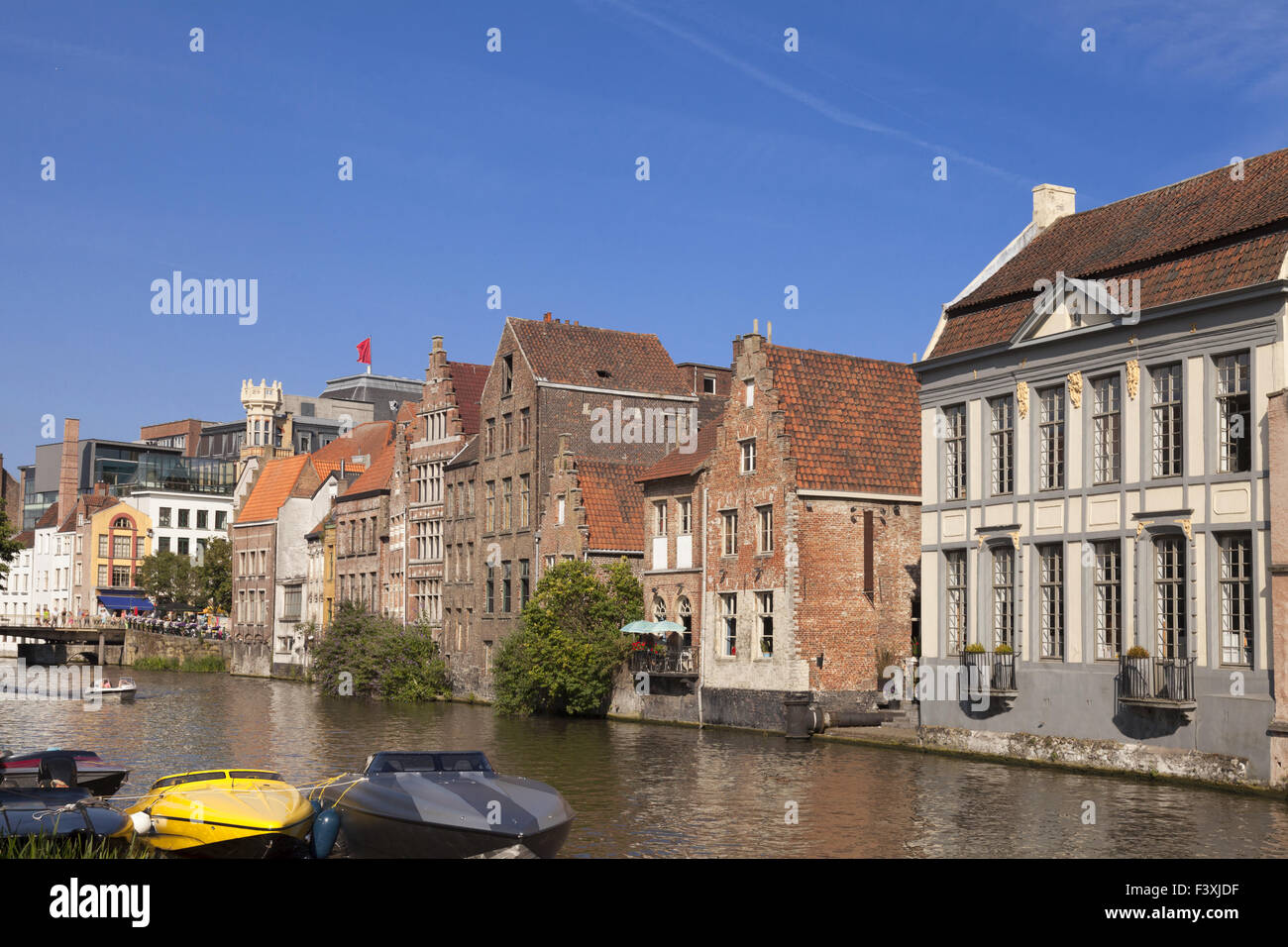 River channel and buildings Stock Photo - Alamy