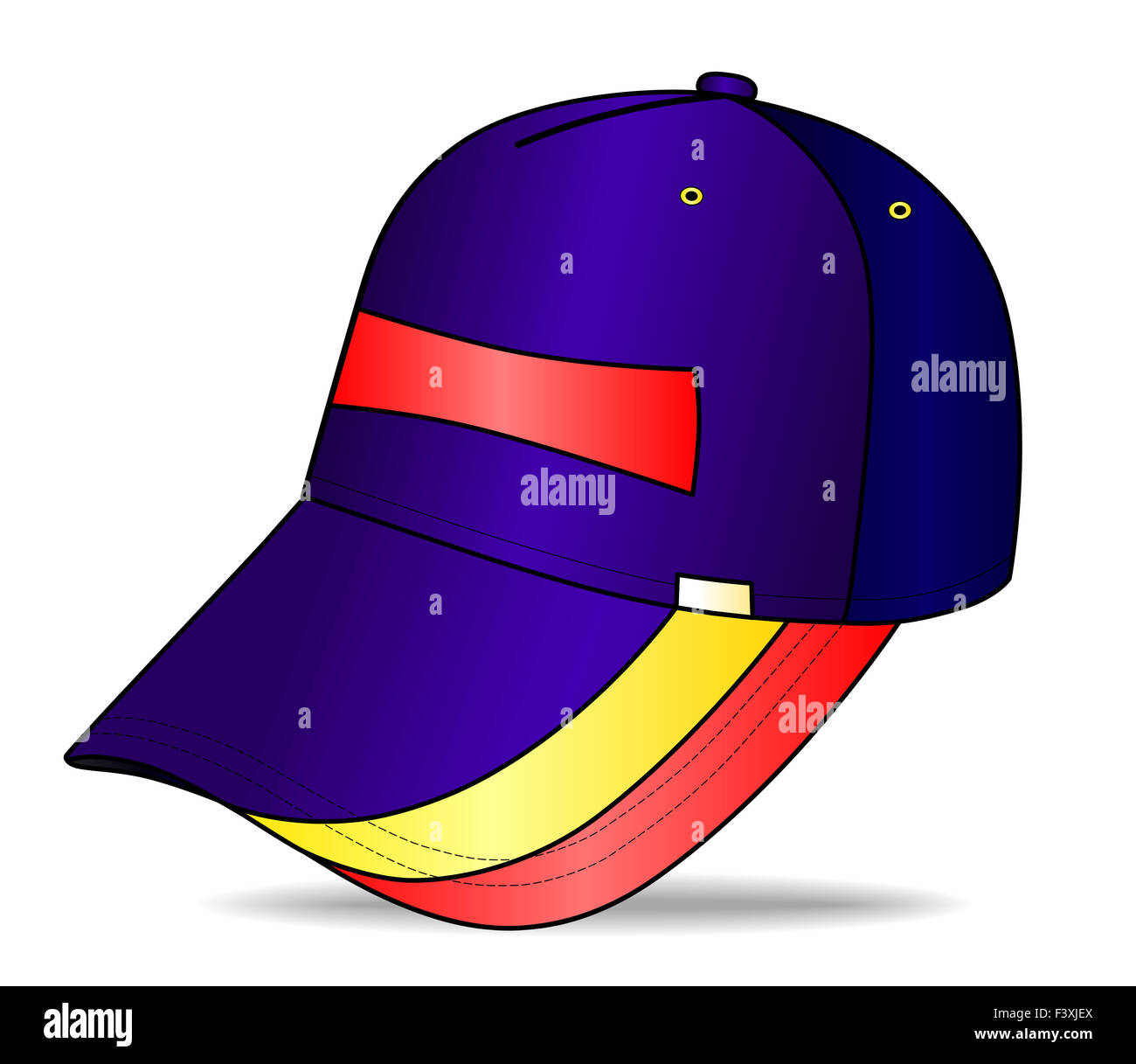 Blue sports cap Cut Out Stock Images & Pictures - Alamy