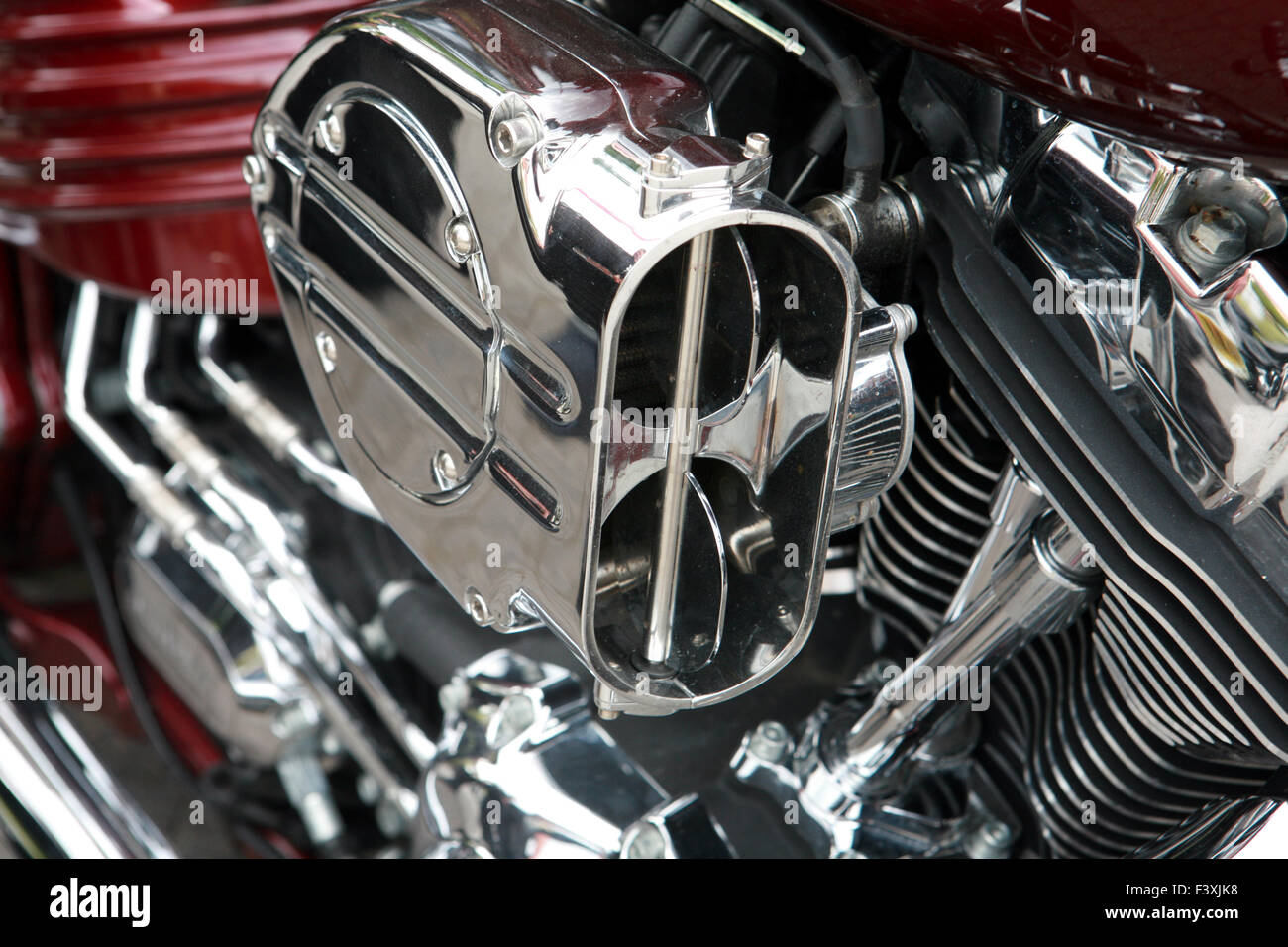 motor detail of a motorbike Stock Photo - Alamy