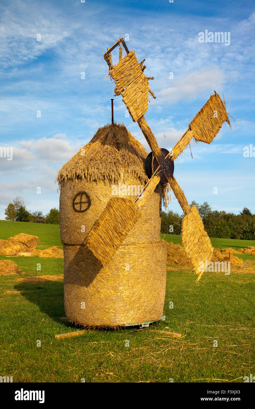 straw wind mill Stock Photo - Alamy