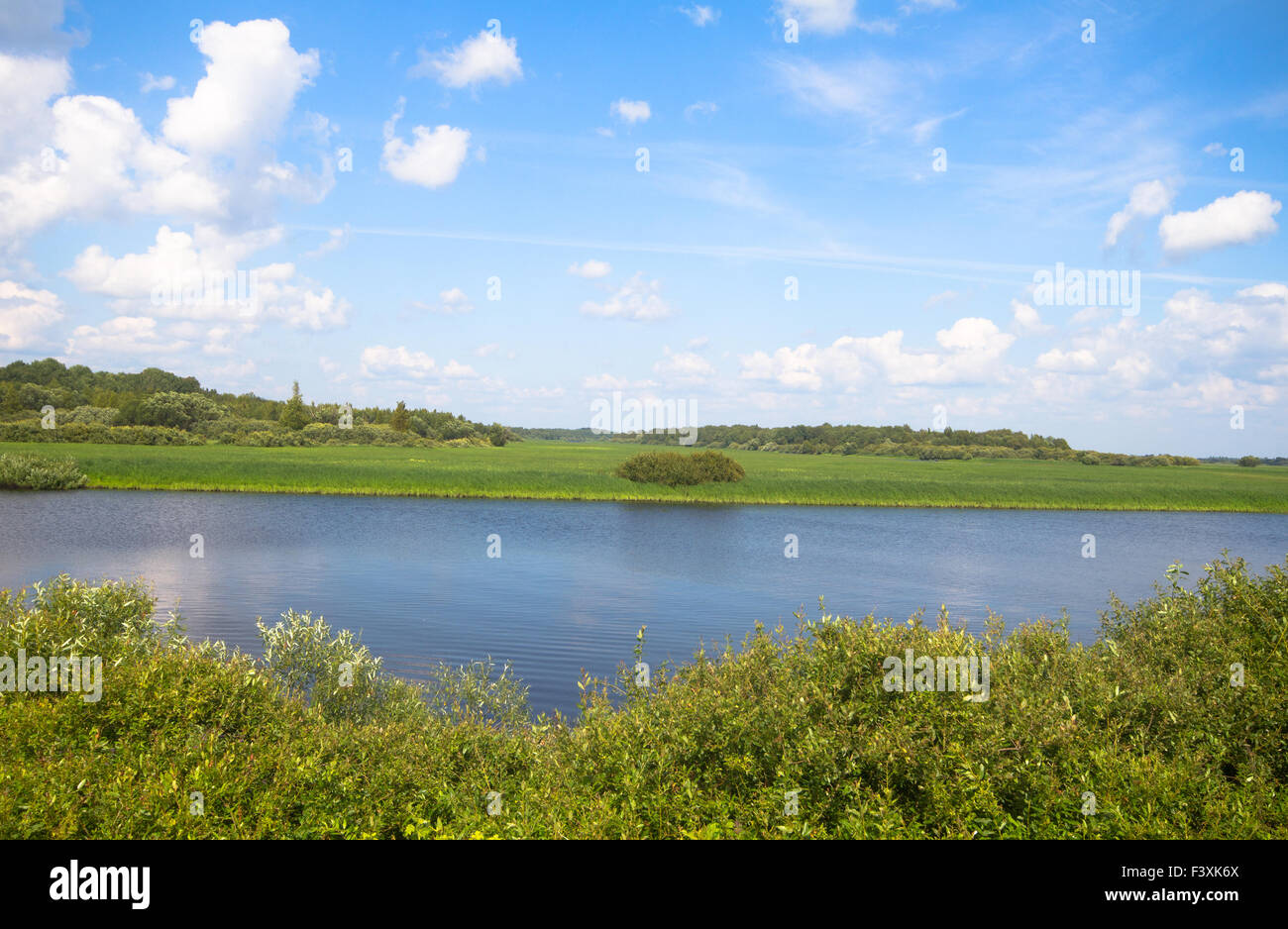 summer day on the river 5 Stock Photo - Alamy