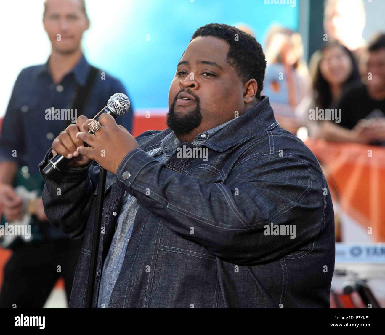 Lunchmoney Lewis performs on the 'Today' show at Rockefeller Plaza in ...