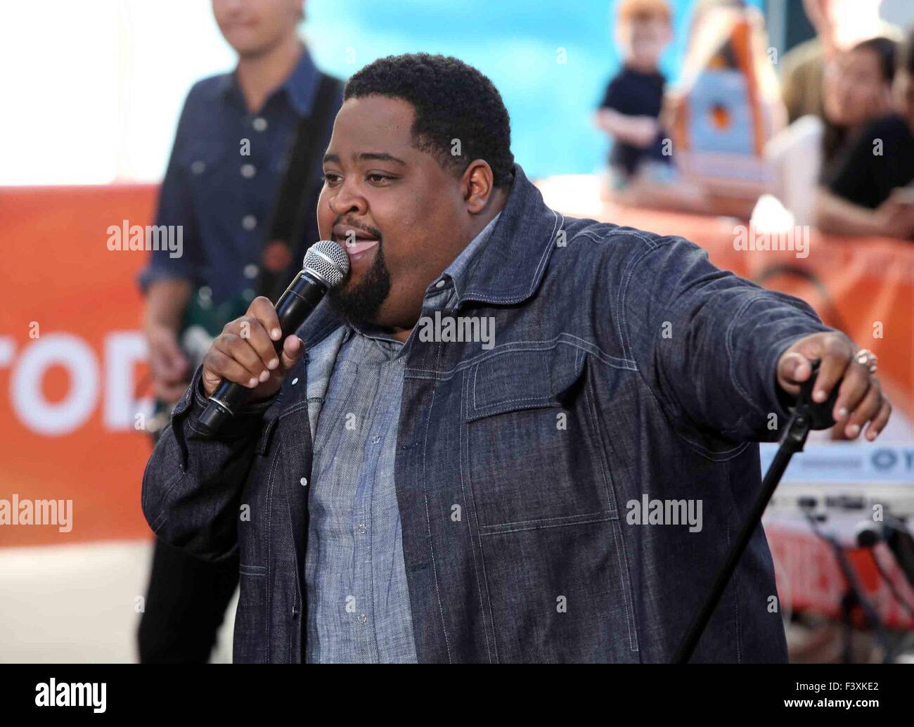 Lunchmoney Lewis performs on the 'Today' show at Rockefeller Plaza in ...