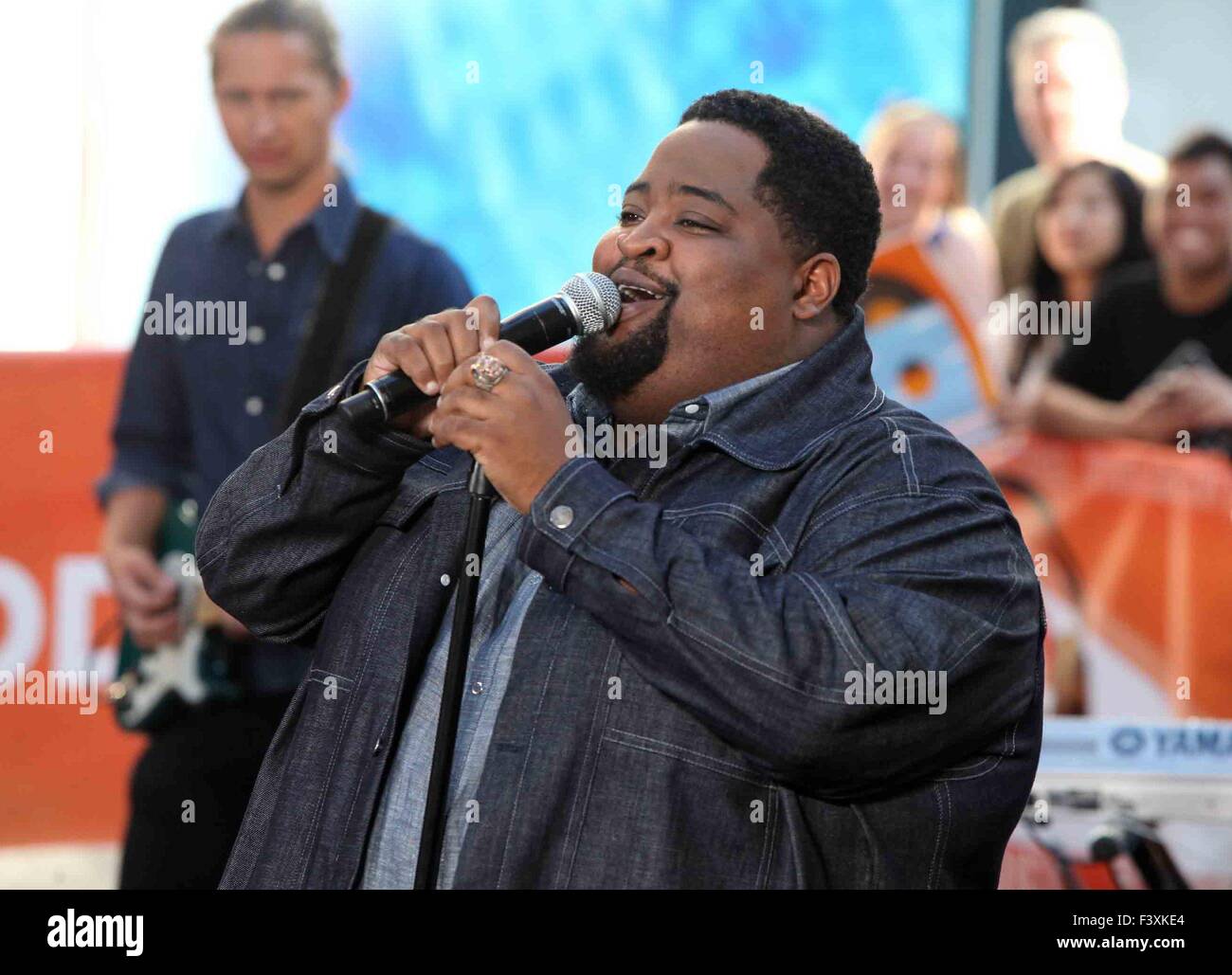 Lunchmoney Lewis performs on the 'Today' show at Rockefeller Plaza in ...