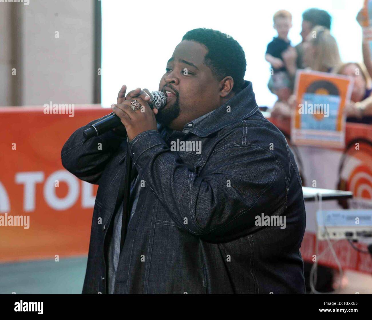 Lunchmoney Lewis performs on the 'Today' show at Rockefeller Plaza in ...