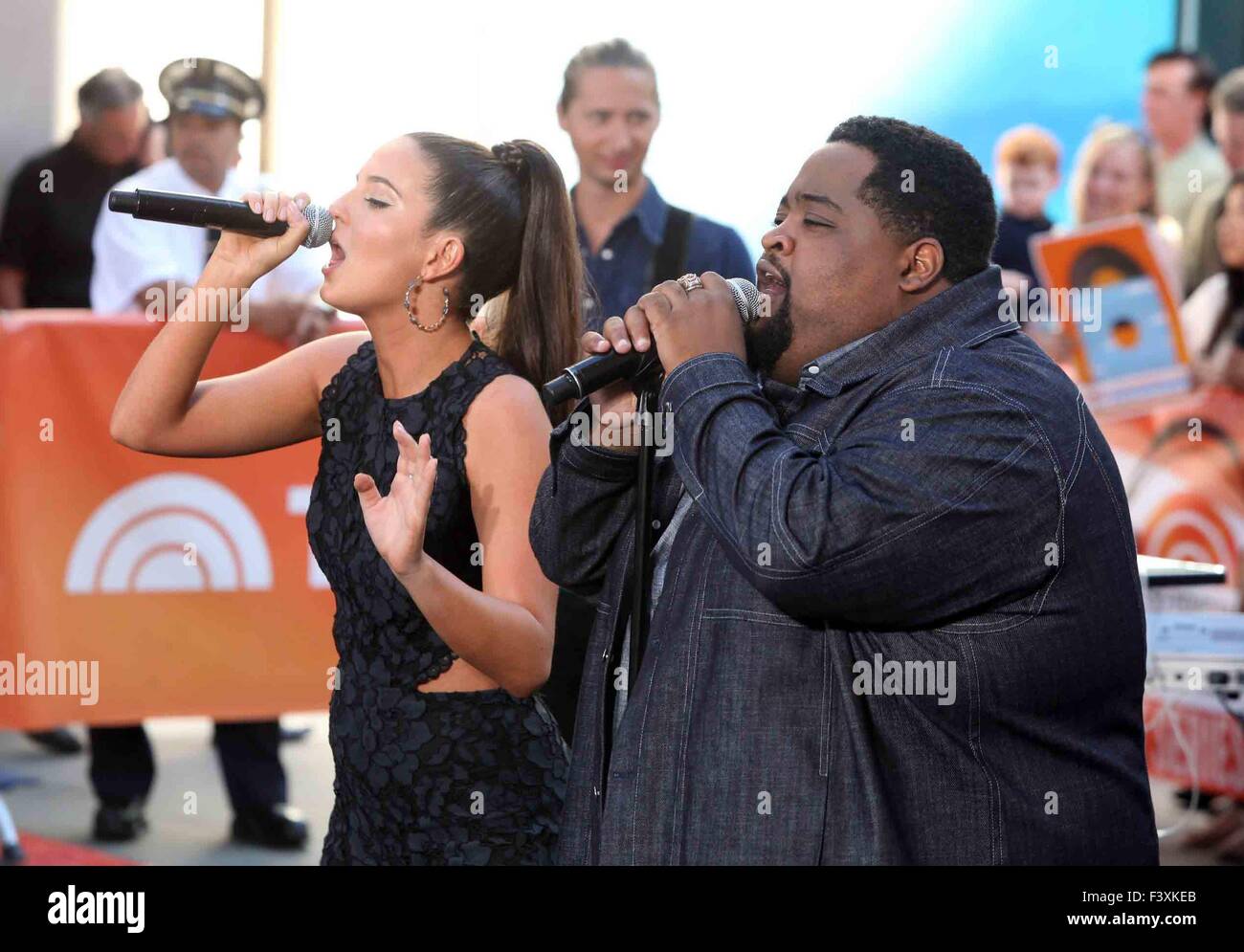 Lunchmoney Lewis performs on the 'Today' show at Rockefeller Plaza in ...