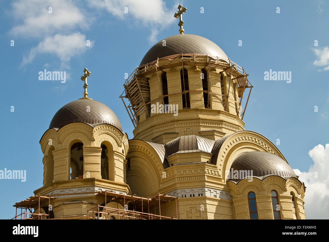 construction of the temple Stock Photo - Alamy