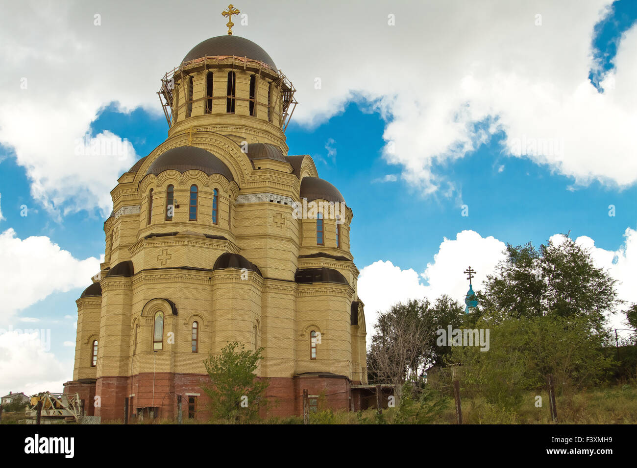 construction of the temple Stock Photo - Alamy