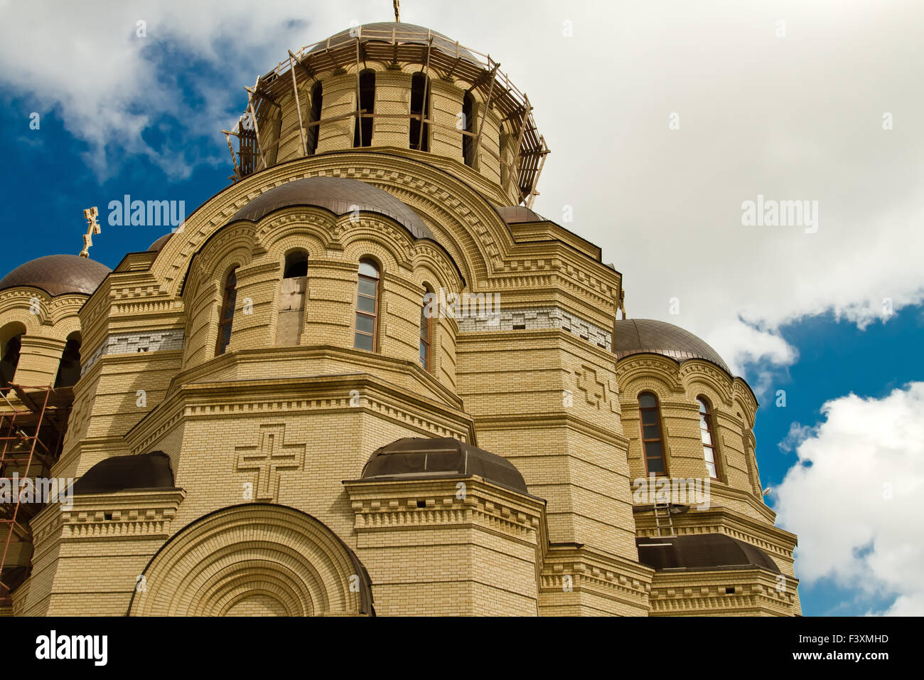 construction of the temple Stock Photo - Alamy