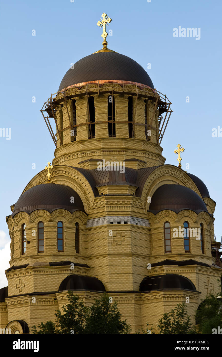construction of the temple Stock Photo - Alamy