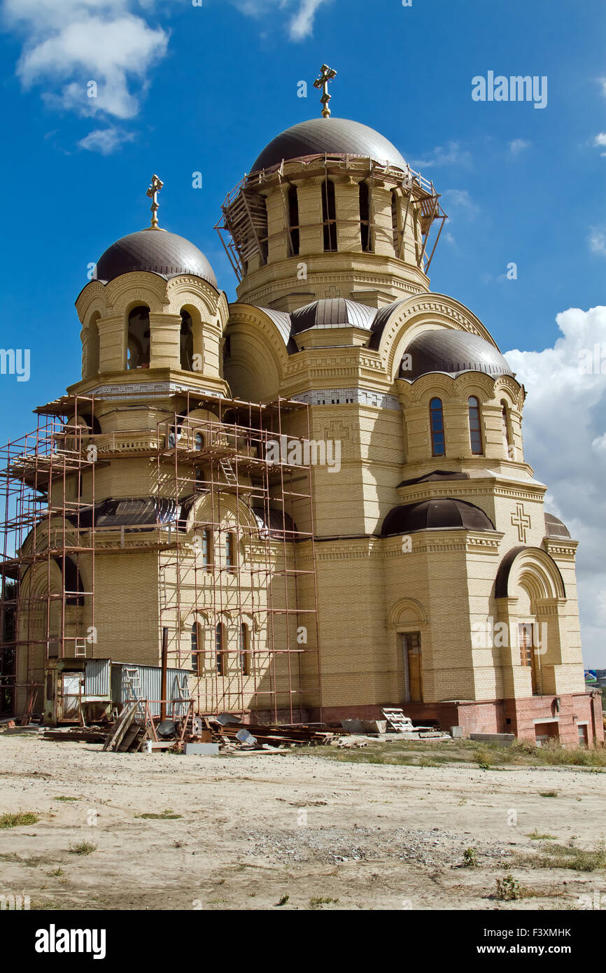 construction of the temple Stock Photo - Alamy