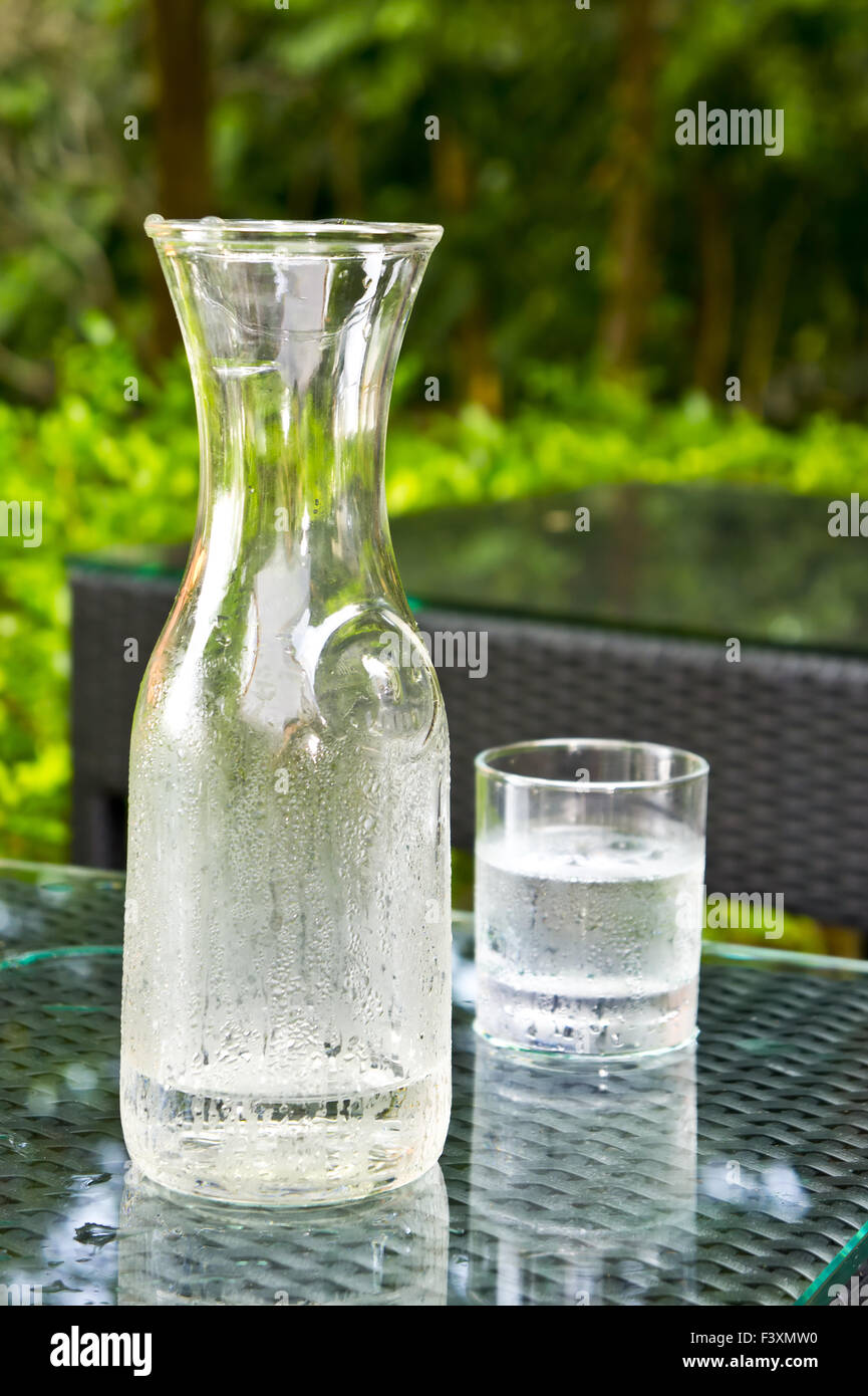 Clear Cold water flash and glass Stock Photo - Alamy