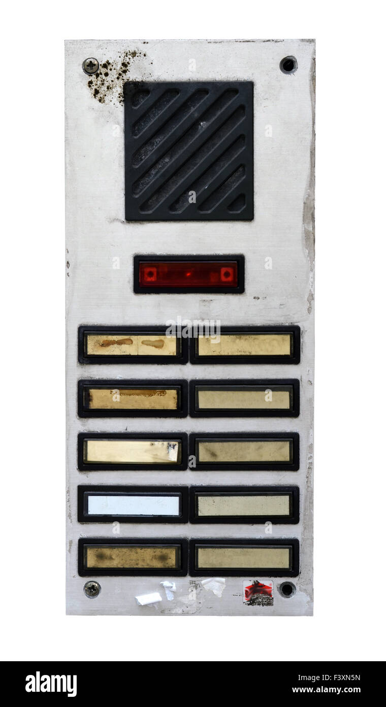 Intercom buzzer hi-res stock photography and images - Alamy