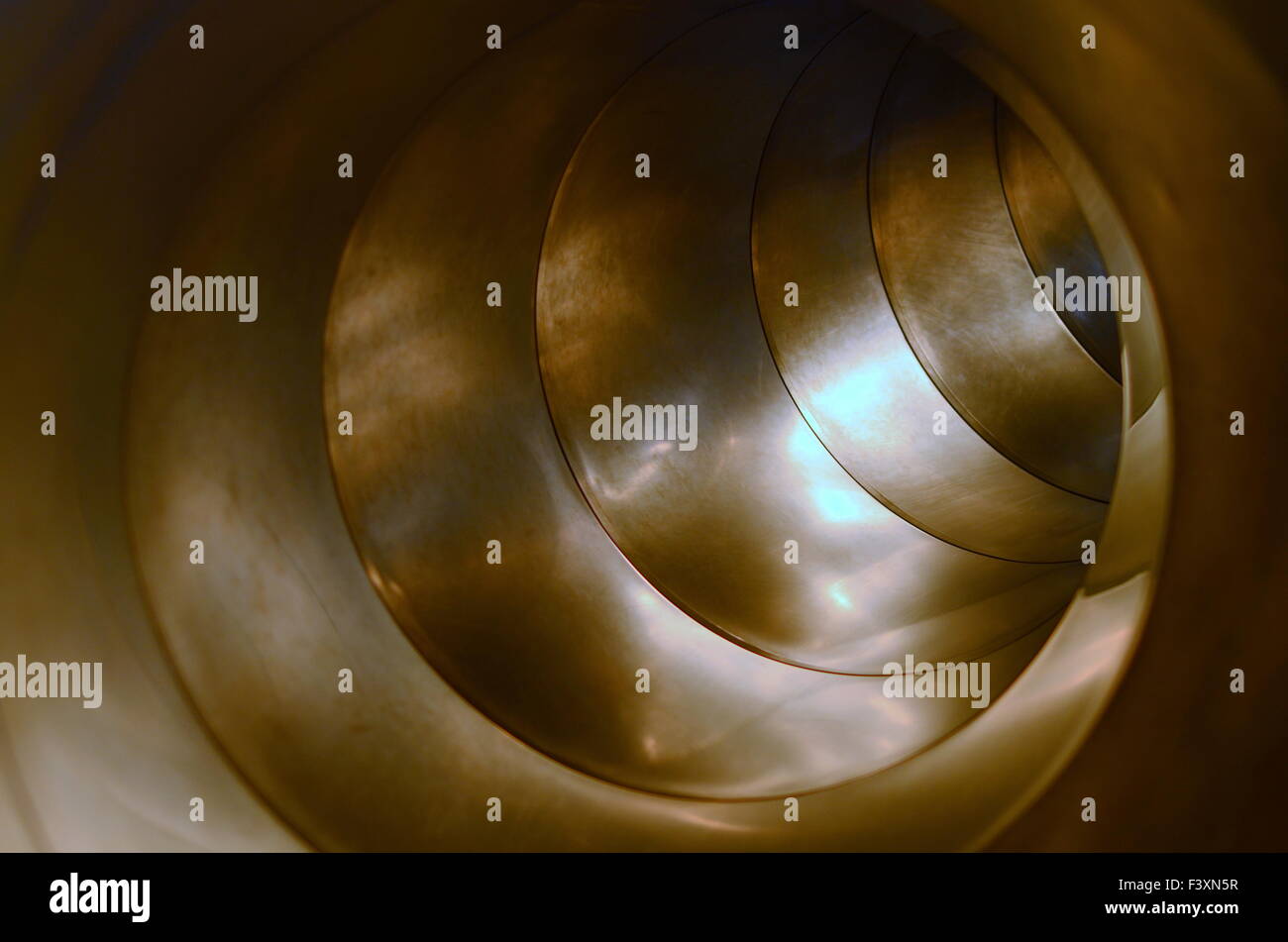 Inside Shiny Tube Stock Photo - Alamy