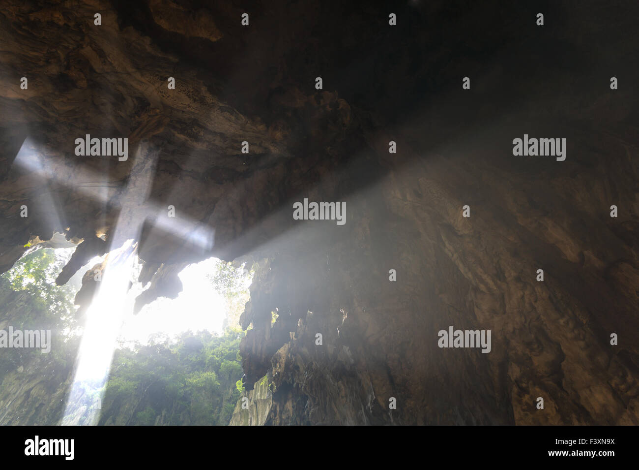 Cross in cave Stock Photo - Alamy