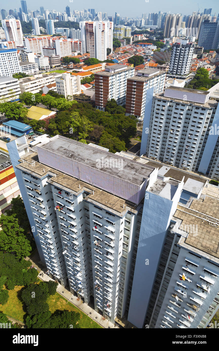 Crowded residential area hi-res stock photography and images - Alamy