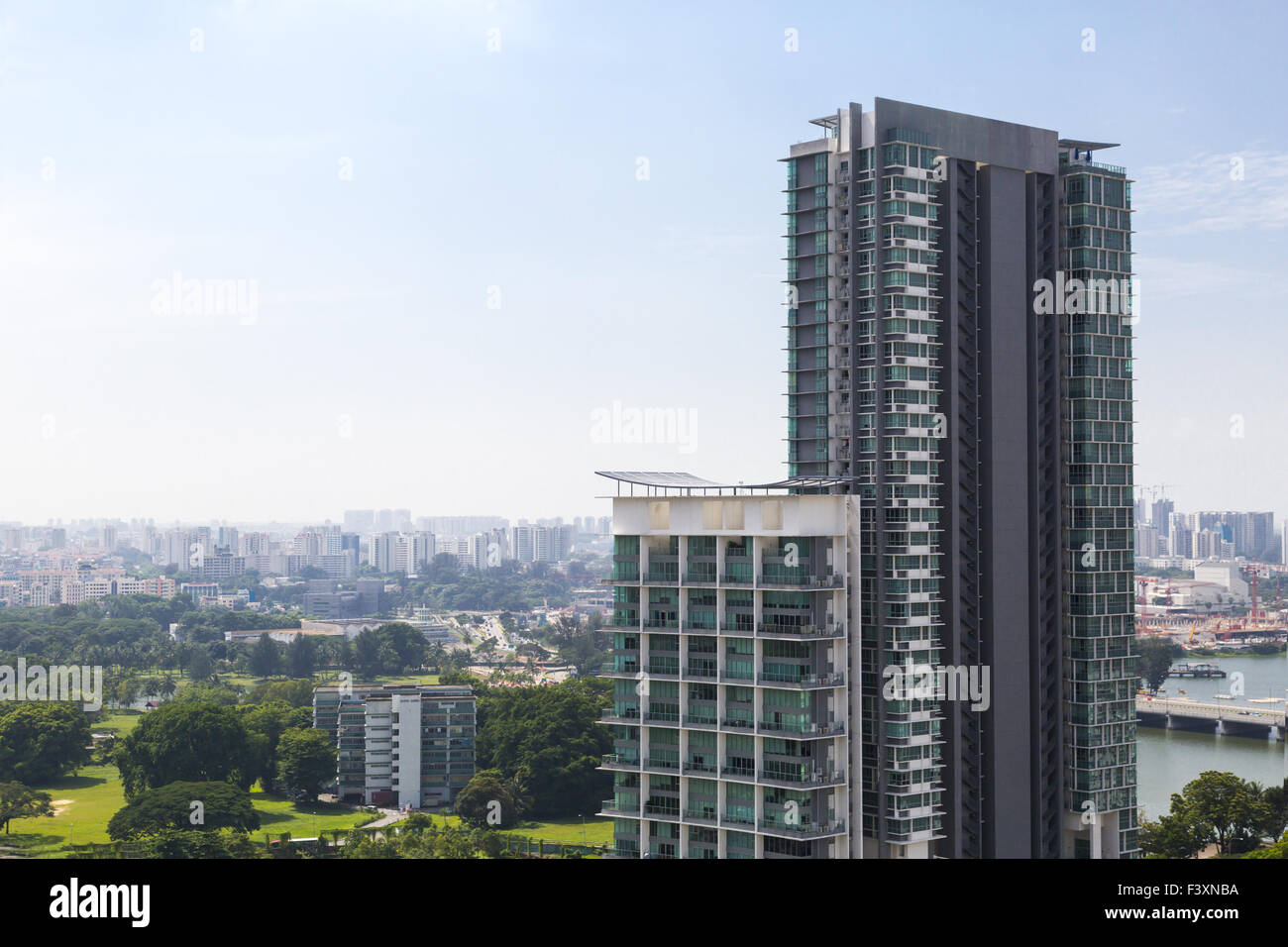 Modern resident buildings hi-res stock photography and images - Alamy